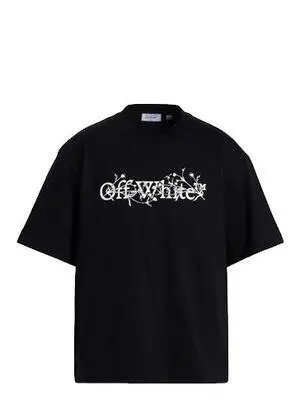 OFF-WHITE™ Off- T-shirt Size Cotton, Elastane - Black