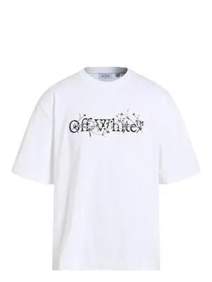 OFF-WHITE™ Off- T-shirt Size Cotton, Elastane - White