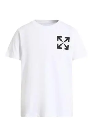 OFF-WHITE™ Off- T-shirt Size Cotton, Elastane - White