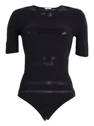 Wolford Perforated Bodysuit - Black