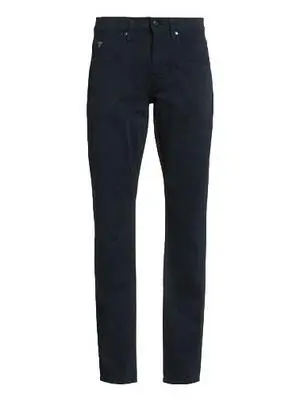Guess Tapered Leg Gabardine Pants - Navy