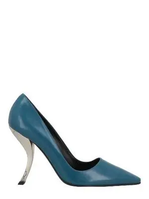 ROGER VIVIER Glossed Leather Pumps - Green