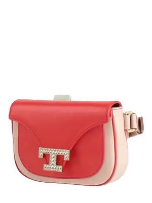 TOD'S Leather Belt Bag - Red