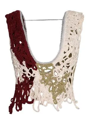 MAYSHA Crochet Tank Top - Multicolor
