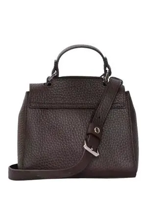 ORTIGNI Sveva Solf Mini Shoulder Bag - Brown