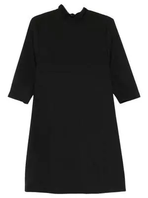 Marni Bow-detail Midi Dress - Black