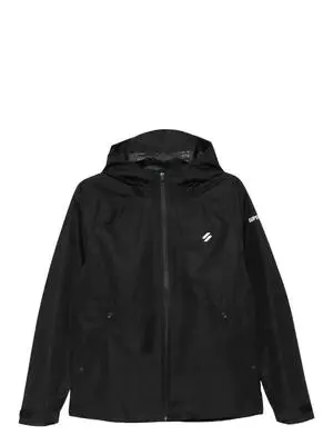 Superdry Zip-up Bomber Jacket - Black