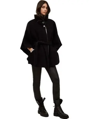 BA&SH Sea Wool Cape Coat