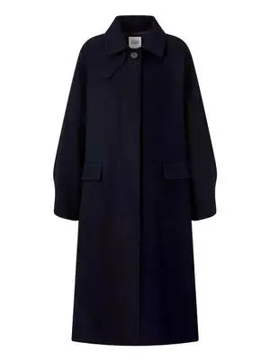STUDIO TOMBOY Balmacaan Coat - Blue