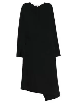 Carven Asymmetric-panel Dress - Black