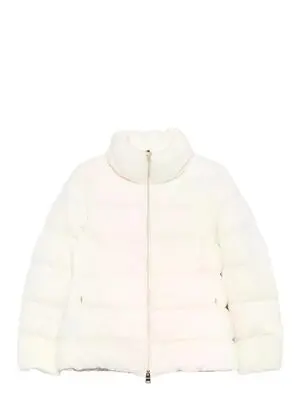 Herno Quilted High-neck Jacket - White