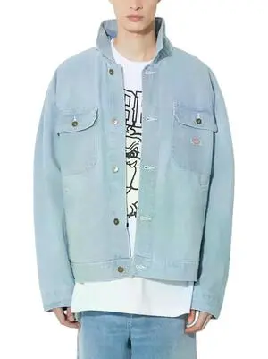 Dickies Buttoned Denim Jacket - Blue