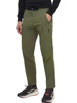 COLMAR Zip-detail Convertible Pants - Green