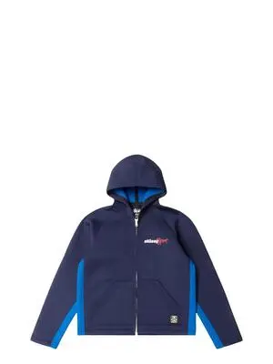 StÜssy Stussy X Wales Bonner Neoprene Hoodie Navy Blue