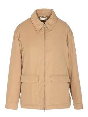 THE ROW Aurelius Cotton Jacket - Beige