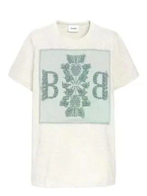 BARRIE Logo-patch T-shirt - Grey