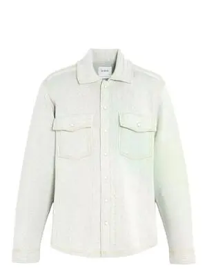 BARRIE Knitted Overshirt - Blue