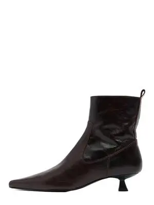 Bimba Y Lola 35mm Pointed-toe Boots - Brown