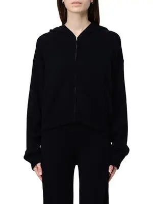 ALLUDE Pullover Sweatshirt - Black
