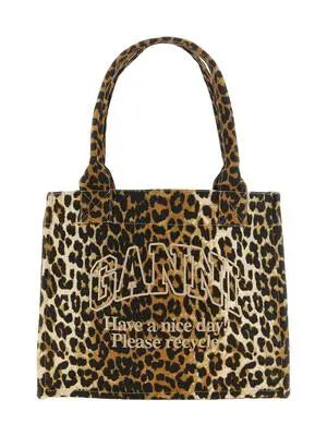 GANNI GANNI Printed Tote Bag Multicolor