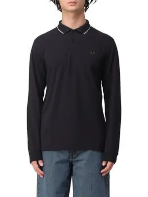SUN 68 Polo Shirt - Black