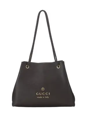 GUCCI Leather Gifford Tote