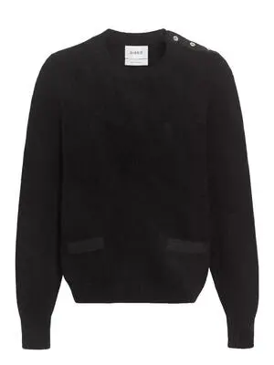 BARRIE Ribbon-detail Sweater - Black