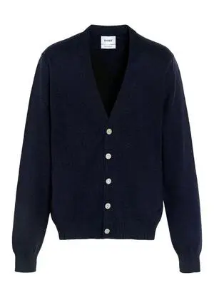 BARRIE V-neck Cardigan - Blue