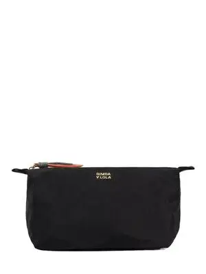 Bimba Y Lola Zip-fastening Makeup Bag - Black