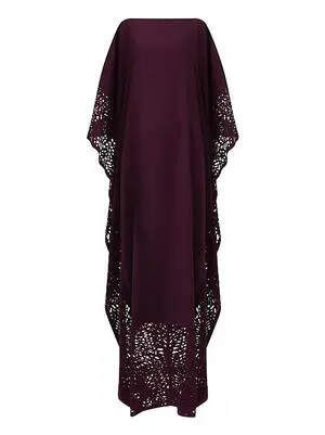 LEEM Laser-cut Kaftan - Purple