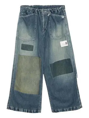 MIHARA YASUHIRO Maison Mihara Yasuhiro Indigo Patchwork Jeans