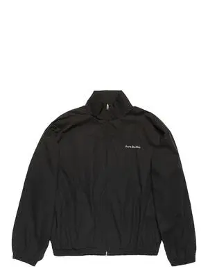 Acne Studios Logo Zipper Jacket - Black