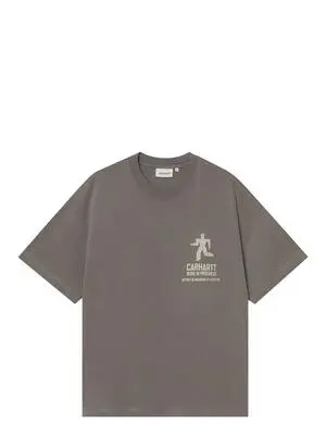 Carhartt Work In Progress Short-sleeve Distance T-shirt - Grey