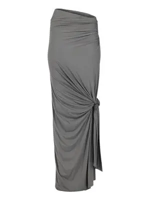 ENTIRE STUDIOS Lumiere Scarf Skirt - Grey
