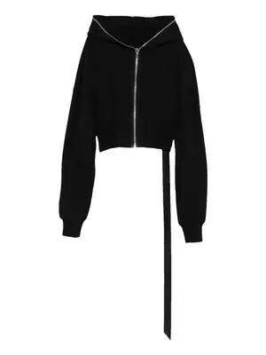 Rick Owens Collage Gimp Hoodie - Black