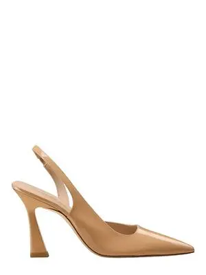 STUART WEITZMAN Vinnie D'orsay Slingback Pumps - Adobe