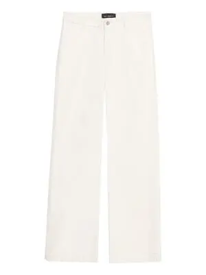 Kobi Halperin High-rise Corduroy Pants - Ivory