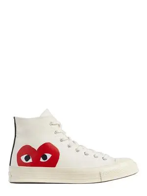 Comme Des Garçons X Converse Chuck Taylor '70 High-top Sneakers - Off White