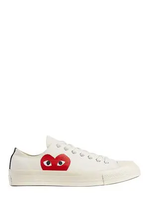 Comme Des Garçons Comme Des Garcons X Converse Chuck Taylor '70 Low-Top Sneakers Off White