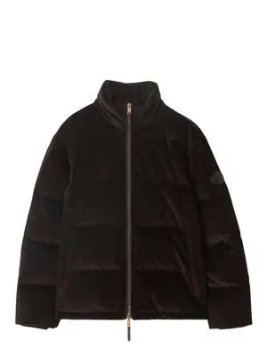 Burberry Corduroy Puffer Jacket - Clove Brown