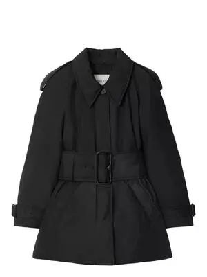 Burberry Berryhill Belted Coat - Black