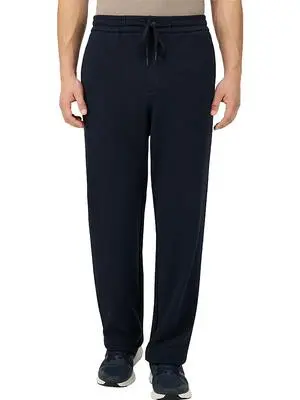 Boggi Milano Twill Interlock Sweatpants Navy Blue