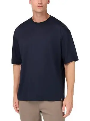 Boggi Milano High Performance Jersey Tee - Navy Blue