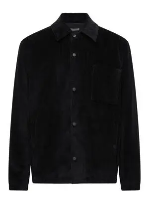 Moncler Corduroy Shirt Jacket - Black