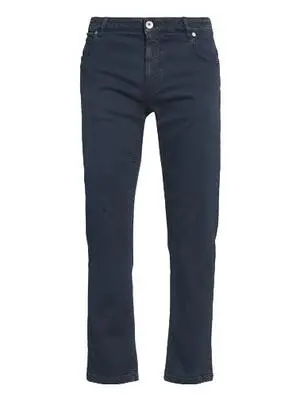 Eleventy Cotton Elastane Straight-leg Jeans - Navy