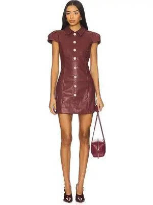Likely Anika Mini Dress - Wine