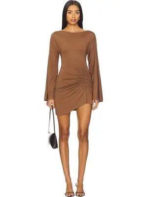 SNDYS Olividae Mini Dress - Mocha