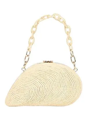 SIMKHAI Bridget Oyster Shell Clutch