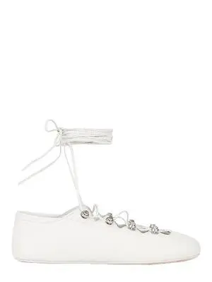 ALEXANDER WANG Alexander Wang Vyolette Lace Up Flat