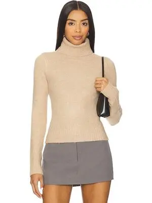 ALL THE WAYS Layla Turtleneck Sweater - Oatmeal